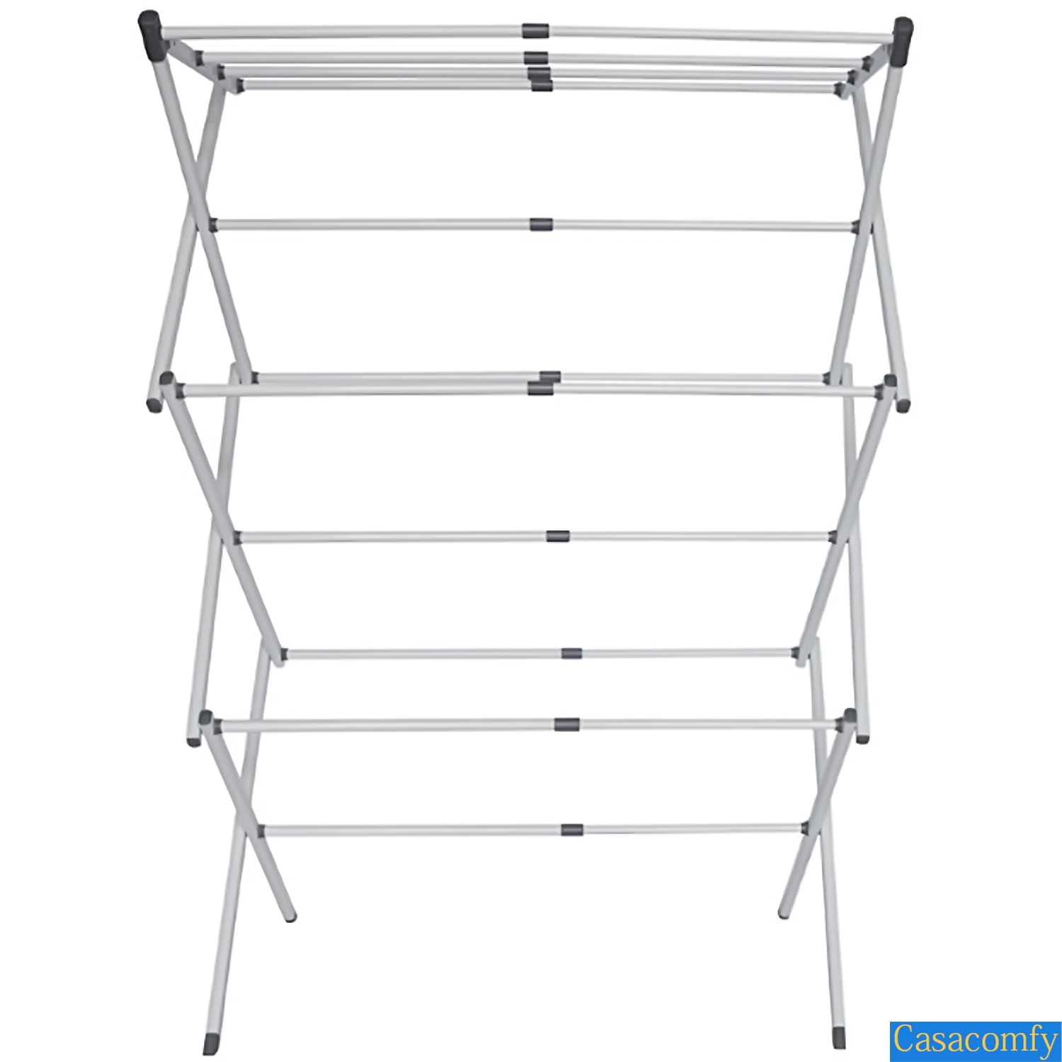 Laundry Drying Rack Collapsible White, Casacomfy, Can Be Stretched Left ...