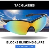 Bell+Howell Tac Glasses: 2Pc Day & Night Vision Tactical Polarized ...