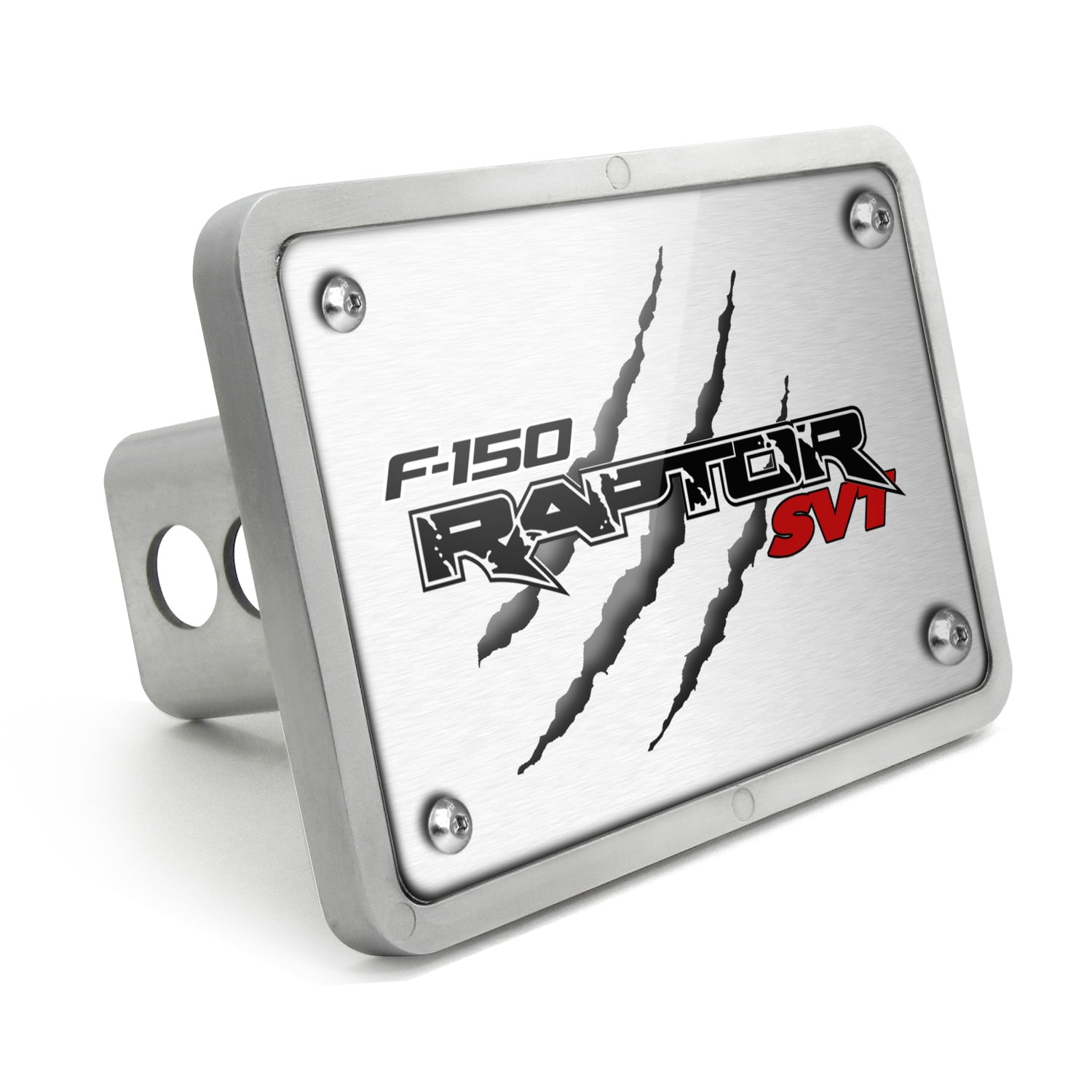 Ford F-150 Raptor SVT Claw Marks UV Graphic Brushed Silver Billet ...