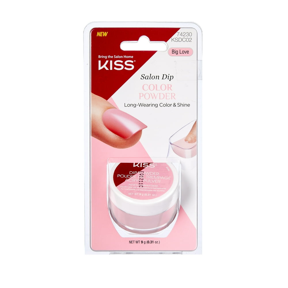 Kiss Dip Color Powder Big Love - Walmart.com - Walmart.com