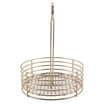 G.E.T. Enterprises Black Stainless Steel Round Condiment Caddy, Table ...