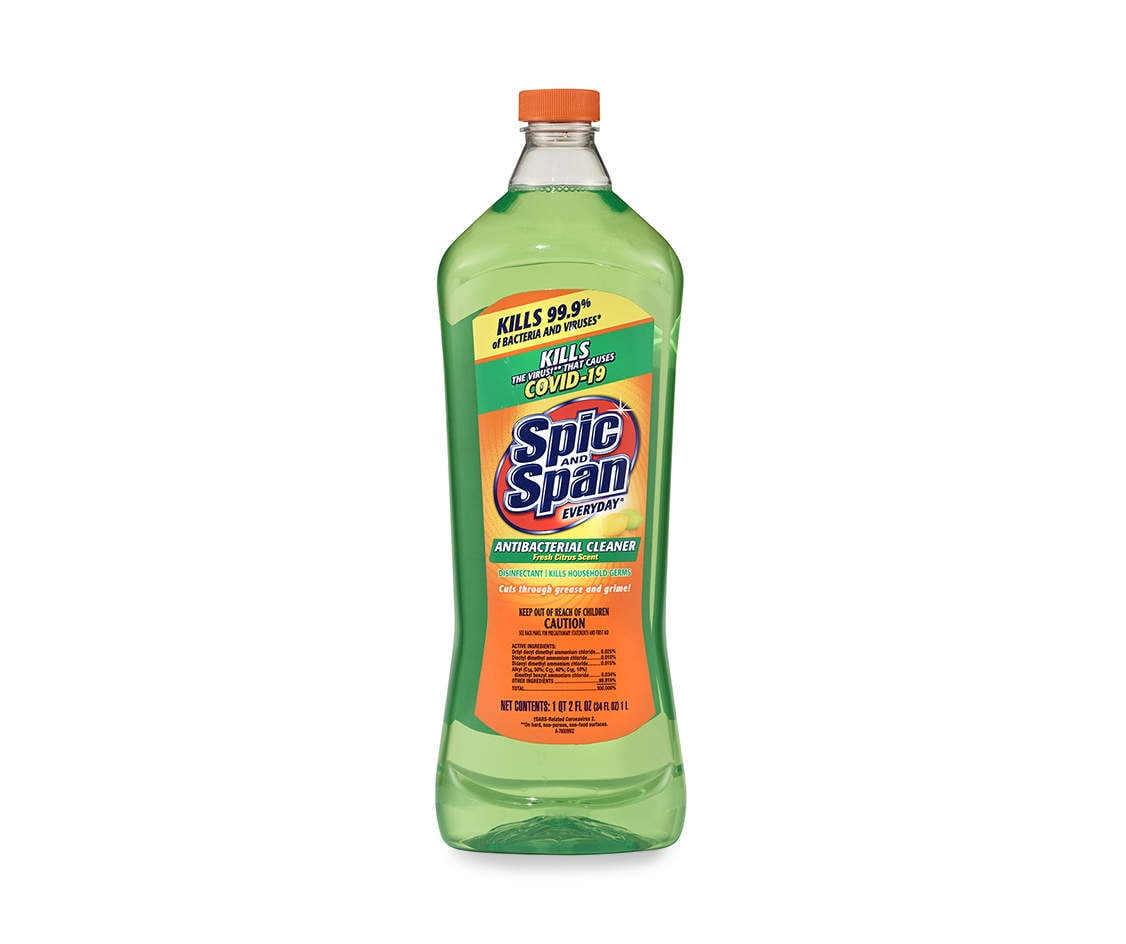 Spic And Span Fresh Citrus Antibacterial Pourable Liquid Multi-Surface & Floor Cleaner - 34 Fl ...