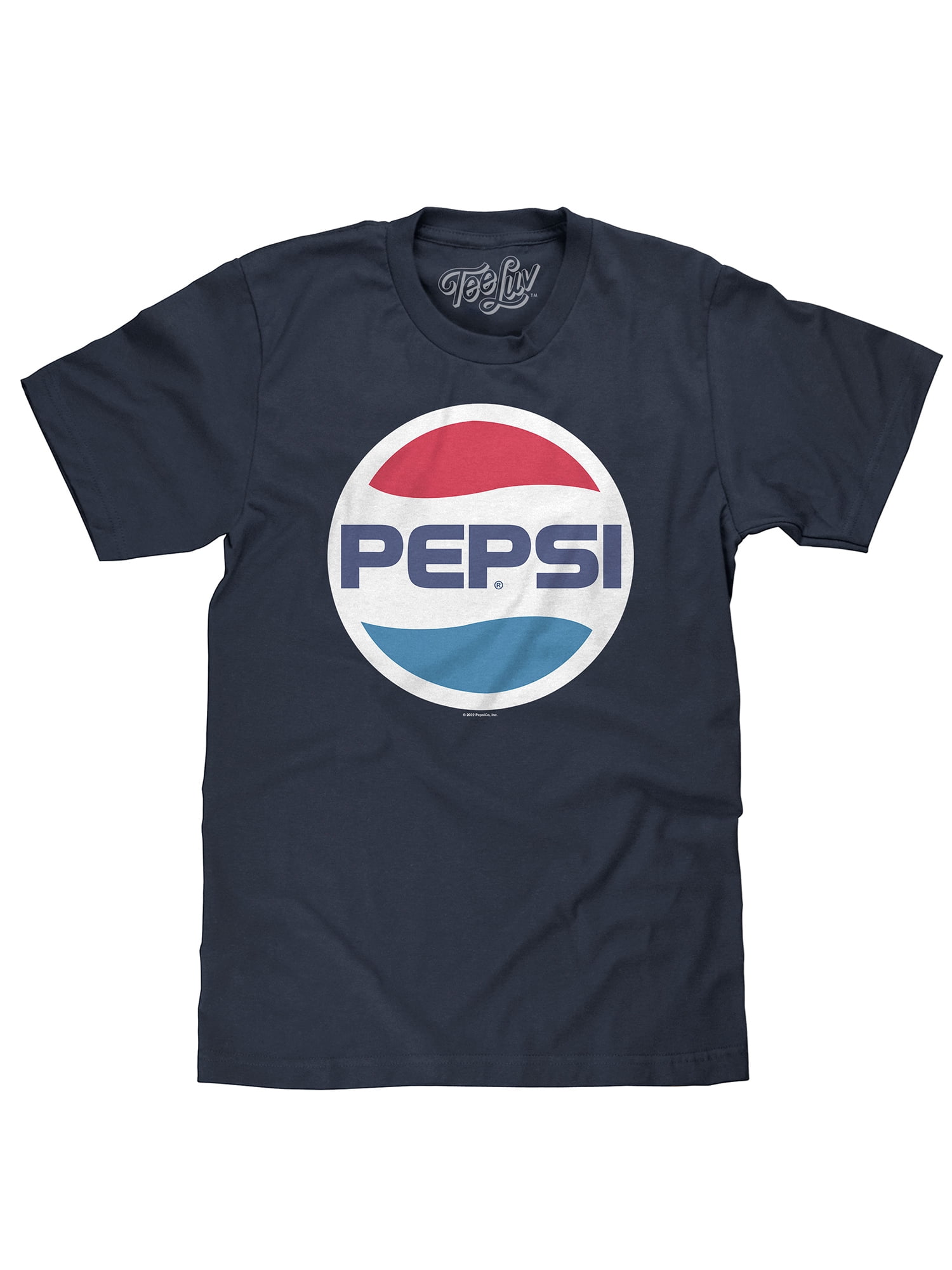 Tee Luv Men's 80s Pepsi Soda Logo Shirt (S) - Walmart.com