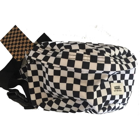 ZMLEVE Black and White Checkerboard Waist Pack Fanny Hip Unipack ...