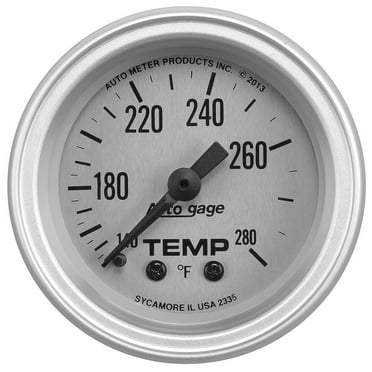 AUTO METER 4437 2-5/8IN WATER TEMP, 100- 250F, SSE, ULTRA-LITE ...