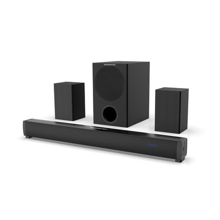 Monster, Soundbar 32" 5.1CH BLUETOOTH, SUBWOOFER SANS FIL ET HAUT ...