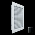 Fits 10x10 Duct Opening | Aluminum Eggcrate Return Air Grille | Low ...