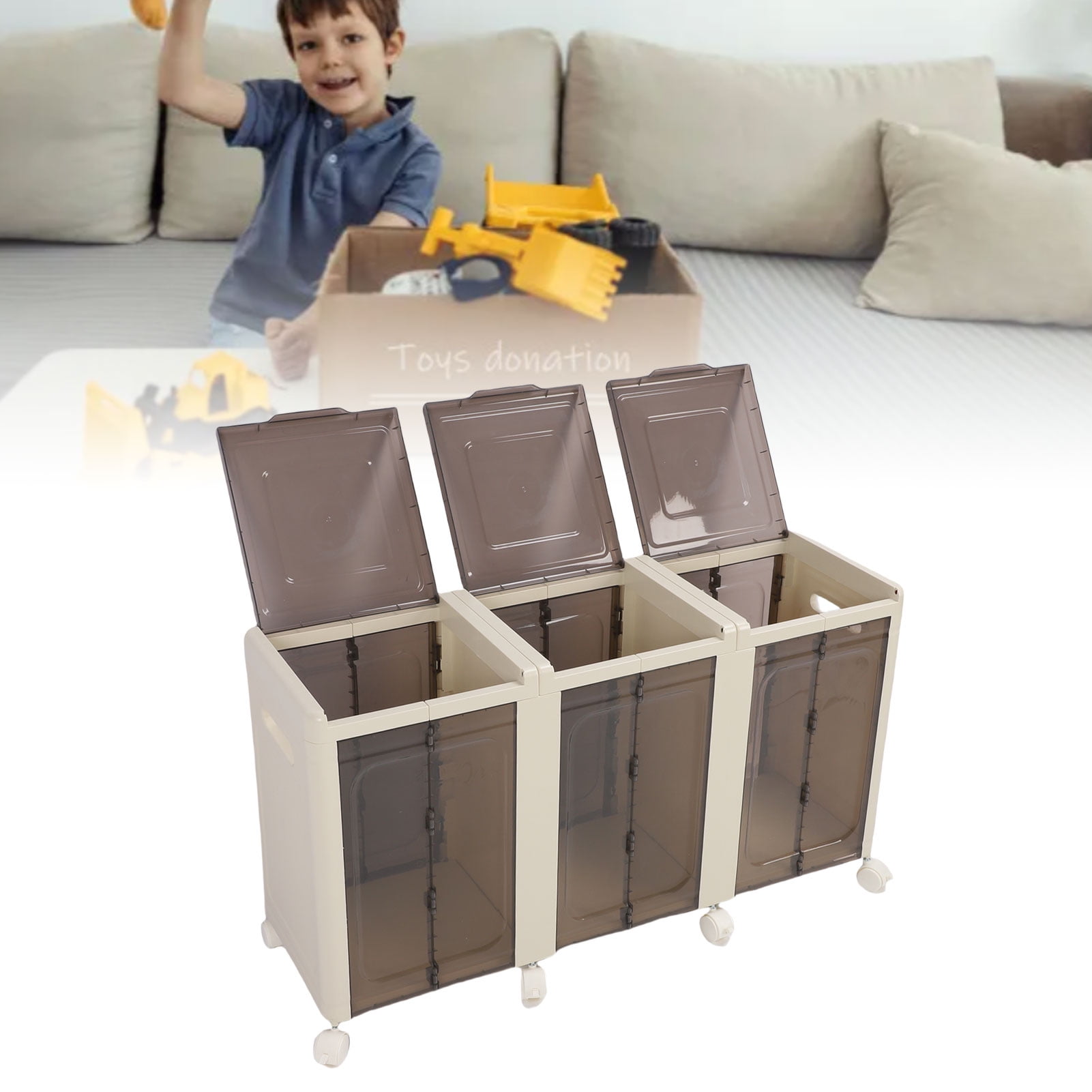 Click here for Ymiko Stackable Storage Bin  Folding Plastic Colla... prices