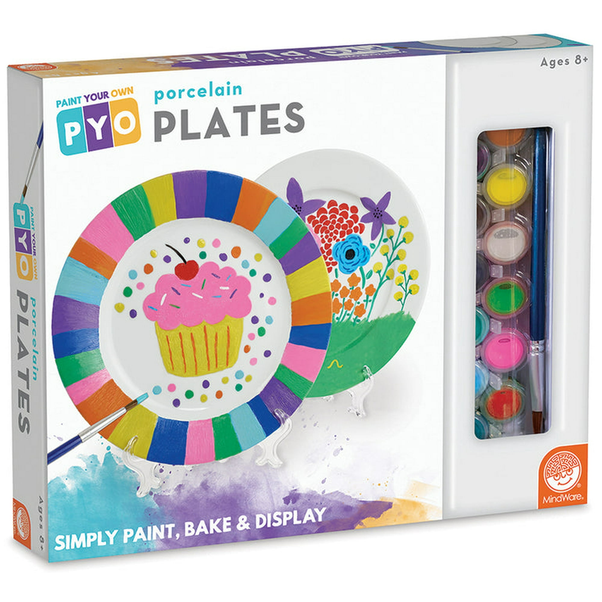 Click here for Mindware Paint-Your-Own Porcelain Plates As Specif... prices