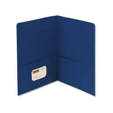 Smead Two-Pocket Folder, Textured Paper, Assorted, 25/Box -SMD87850 ...