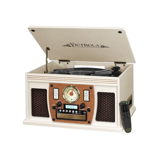 Victrola VTA-600B - Audio system - white - Walmart.ca