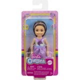 Barbie Chelsea Small Doll with Long Black Hair & Brown Eyes in ...