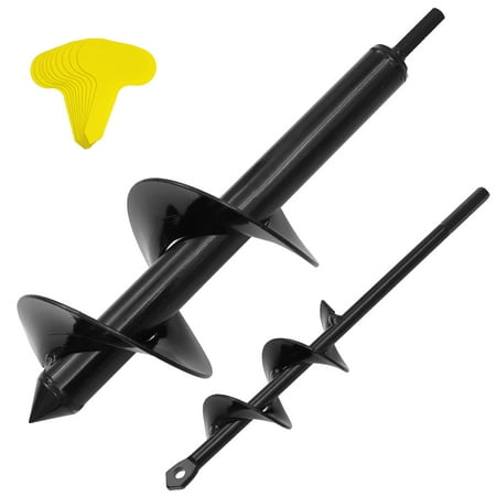 4" x 12" Garden Auger Drill Bit for Planting,Easy Planter Garden Auger ...