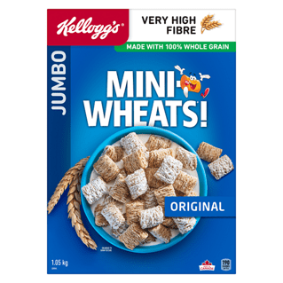 Mini-Wheats® Jumbo Original Frosted Cereal 1050g- crispy biscuits, Mini ...