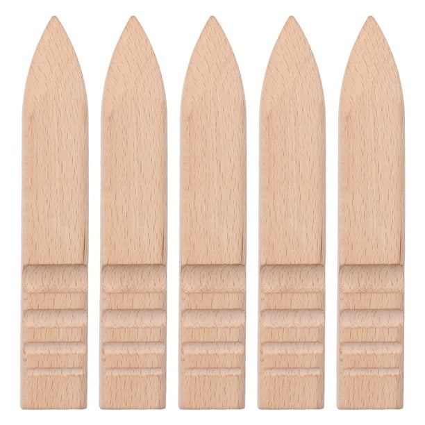 Leathers Edge Polisher, Beech Durable Leather Burnisher Flat For DIY ...