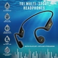 H2O Audio TRI PRO Waterproof Bone Conduction Headphones with Built-In ...
