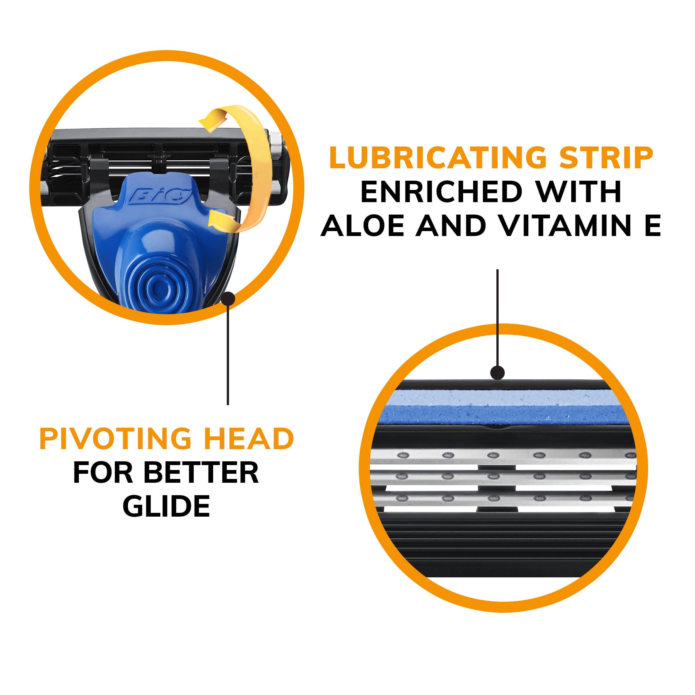 BIC Flex 3 Hybrid Men's Disposable Razor, 3 Blade Nepal | Ubuy