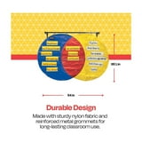 Venn Diagram Pocket Chart with 3 Circles, 23 Pockets, 35-1/2 x 54 ...