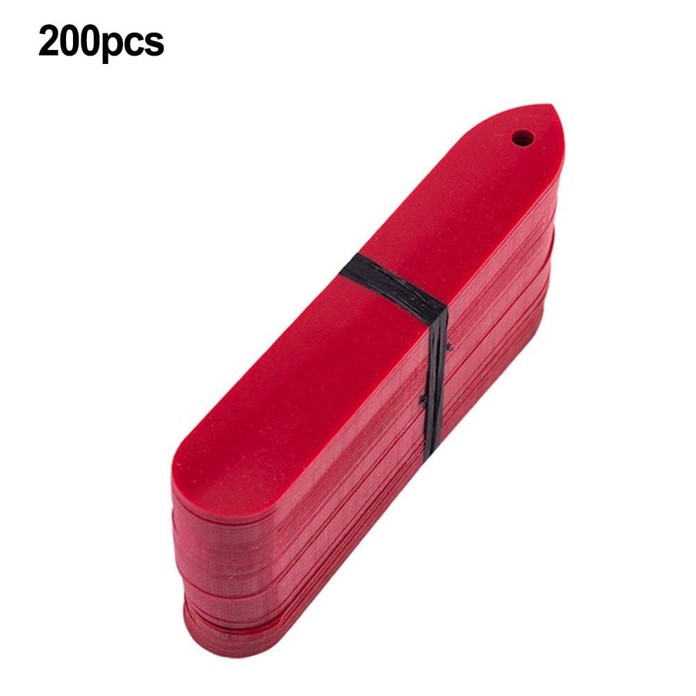 FANJIE 200Pcs Plant Marker Labels Flexible PVC Tag Waterproof for ...