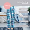 Womens Flannel Pajama Pants Comfortable Long Cotton Pj Bottoms For