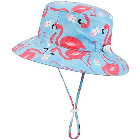 Baby Sun Hat Adjustable - Outdoor Toddler Swim Beach Pool Hat Kids UPF ...