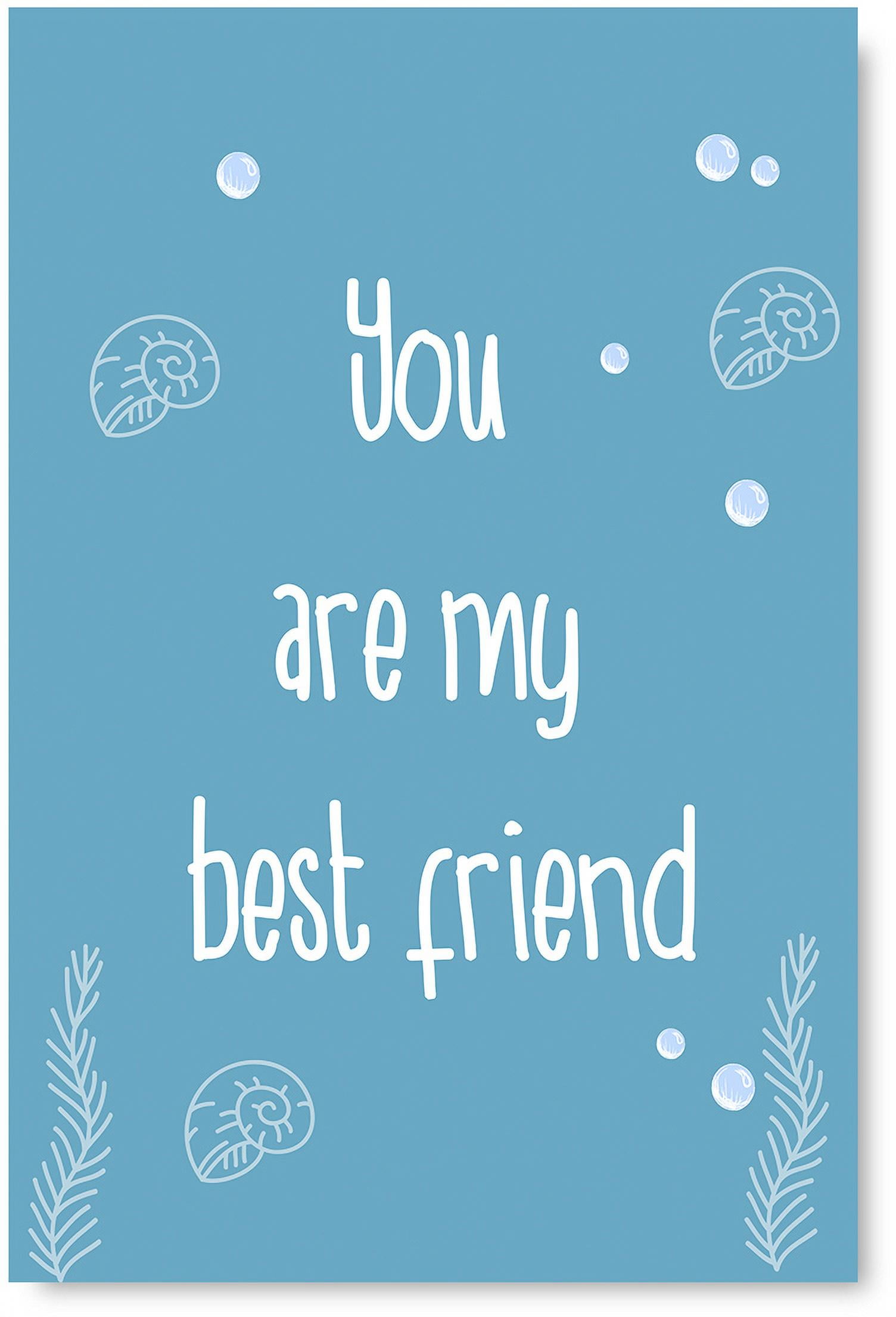 Awkward Styles You Are My Best Friend Poster Art Motivational Prints ...