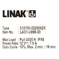 Linak Boat Linear Actuator LA31-U998-00 | 27 3/4 Inch 4000N 12V 7.5A - Walmart.com