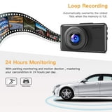 APEMAN Dash Cam 1080P FHD DVR Car Driving Recorder 3" LCD Screen 170 ...