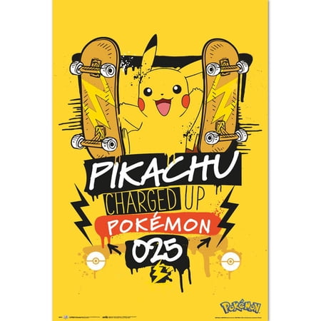 Pokemon Charged Up Pikachu Poster | Walmart Canada