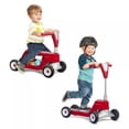 Radio Flyer Scoot 2 Scooter - Steel & Plastic, Ages 1 - 4, 44.1 lbs ...