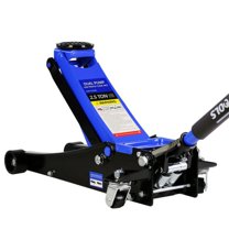 3 Ton Floor Jack, Hydraulic Low Profile Car Jack, Heavy Duty Steel ...