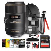 Sigma 150-600mm f/5-6.3 DG OS HSM Contemporary Lens for Canon EF Bundle ...