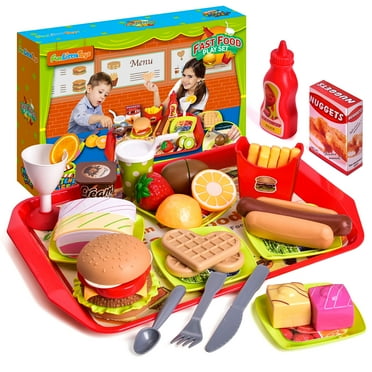 Kid Connection 100-Piece Play Food Set - Walmart.com