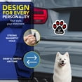 Magnet Me Up I Love My Samoyed Dog 5 Inch Pawprint Magnetic Decal ...