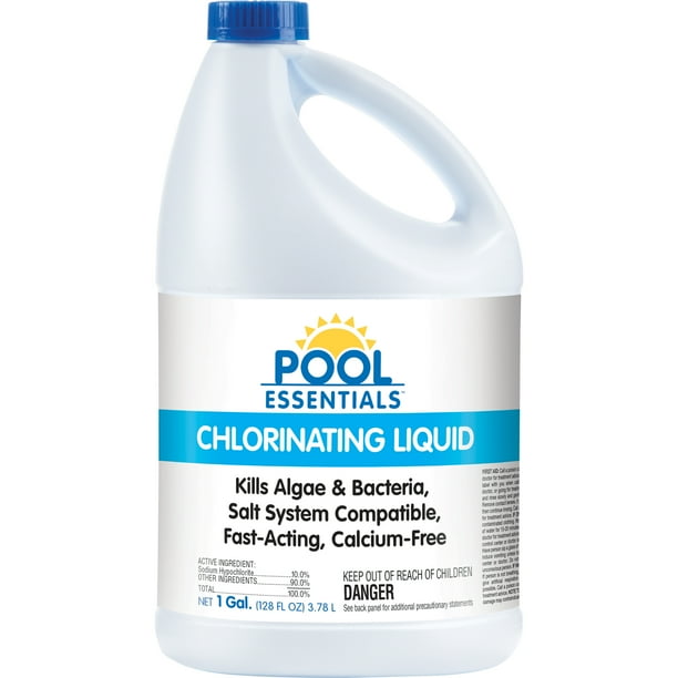 Pool Essentials Chlorinating Liquid for Swimming Pools, 2-Pack ...