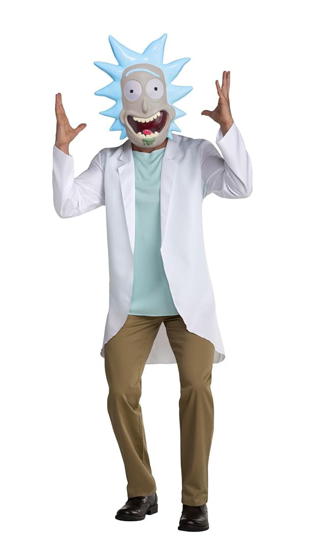 Rick and Morty Rick Men's Adult Halloween Costume - Walmart.com