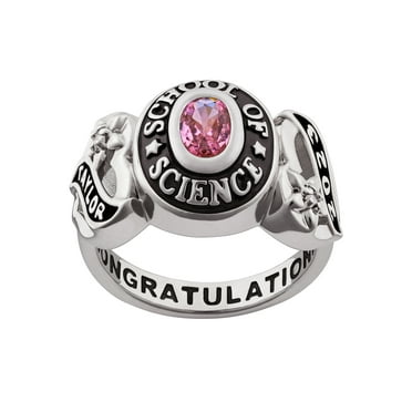 Personalized Women's Girl's Heart Class Ring - Walmart.com