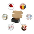 HORLIMER 9x6x4 Black Corrugated Mailer Boxes, Set of 25, for Small ...