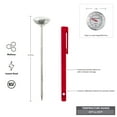 KitchenAid Analog Food Thermometer - Stainless Steel Probe - Walmart.com