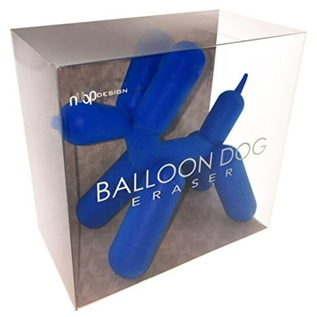 NuOp Design Blue Balloon Dog Eraser For the Pop Artists Mistakes ...