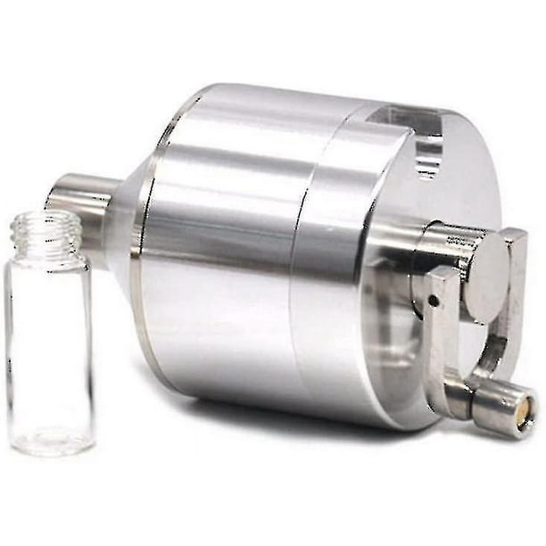 Powder Mill Metal Hand Spice Grinder With Glass Bottle | Bodega Aurrera ...