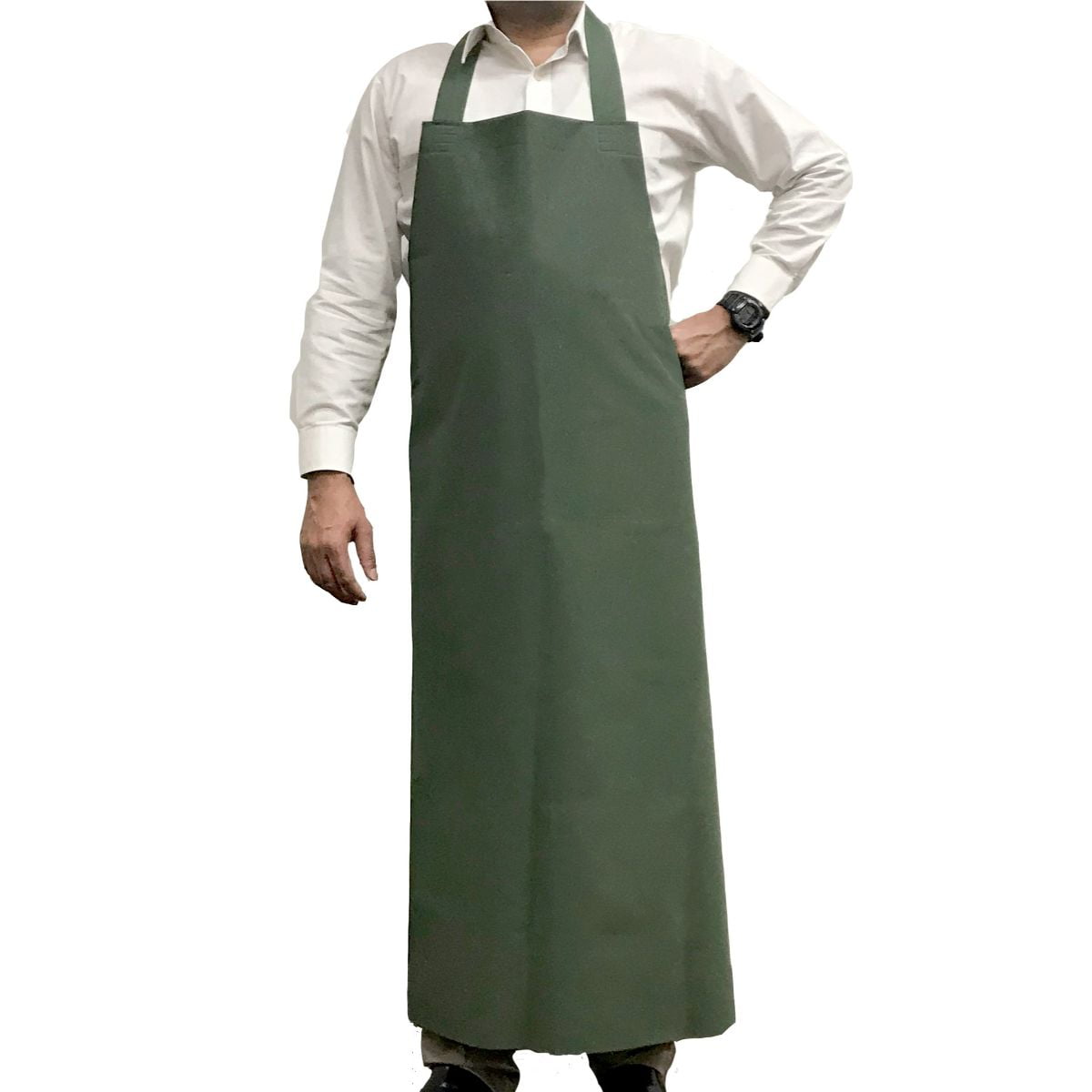 Kleen Chef Vinyl Bib Apron with Adjustable Neck, Waterproof and ...