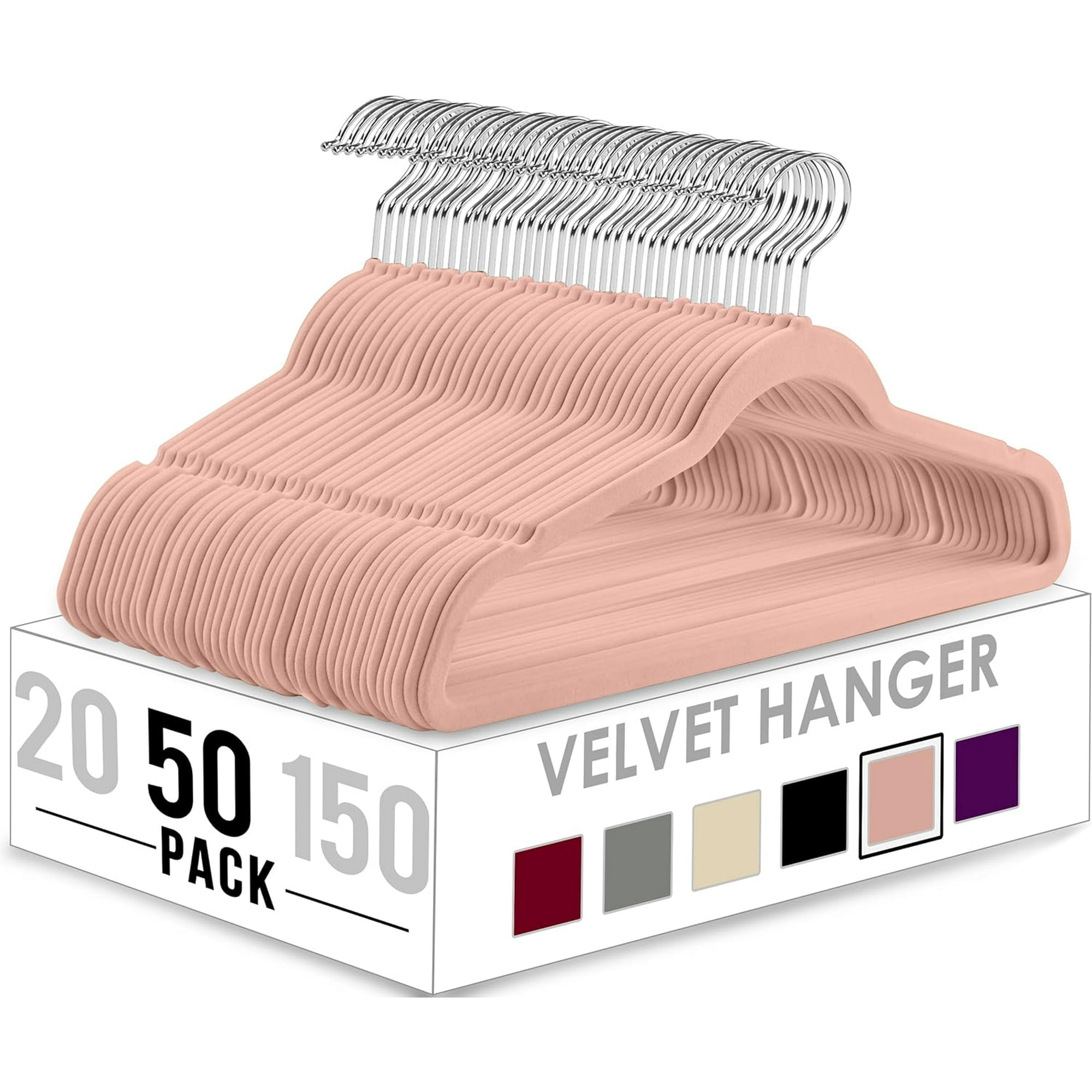 Click here for Rejoda-Pack Of 50 Premium Non Slip Velvet Hangers... prices