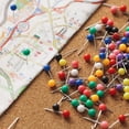 Mr. Pen- Map Pins, Map Push Pins, Pack of 600, Map Tacks, 10 Assorted ...