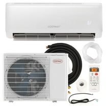 Goodman 18,000 BTU 18 SEER2 Ductless Mini-Split Inverter Heat Pump Air ...