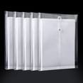 10Pcs Clear File Folder Document Organizers Waterproofs Letter Size ...