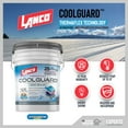 Lanco Coolguard, White Elastomeric Roof Coating, 5 Gal - Walmart.com