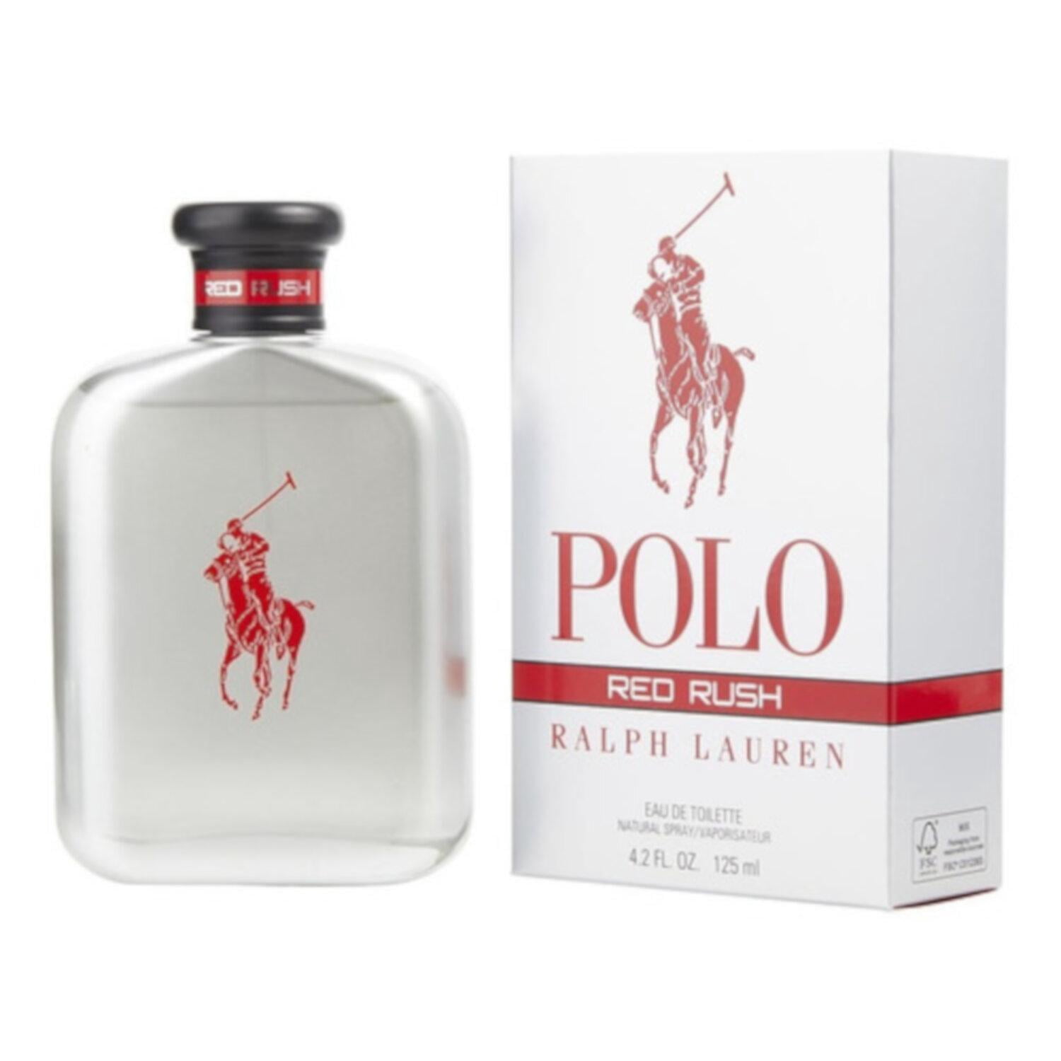 Loción Polo Red Rush Ralph Lauren 125 ml EDT | Bodega Aurrera en línea