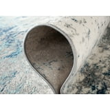 SAFAVIEH Jasper Brandt Abstract Overdyed Area Rug, Grey/Blue, 11' x 11 ...