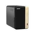 QNAP TS-264 2-Bay NAS, Intel 4C/4T Processor, 8GB DDR4 RAM, Network ...